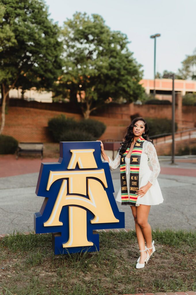 NC A&T Graduation Photos - Victoria’s Golden Hour Session - Kelly ...