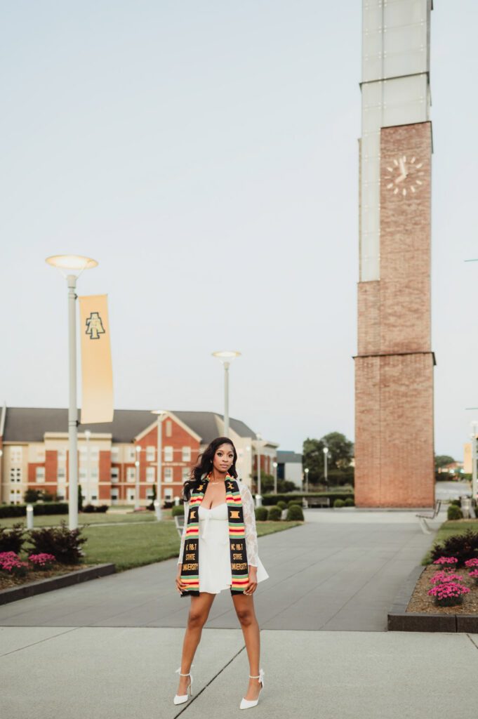 NC A&T Graduation Photos - Victoria’s Golden Hour Session - Kelly ...